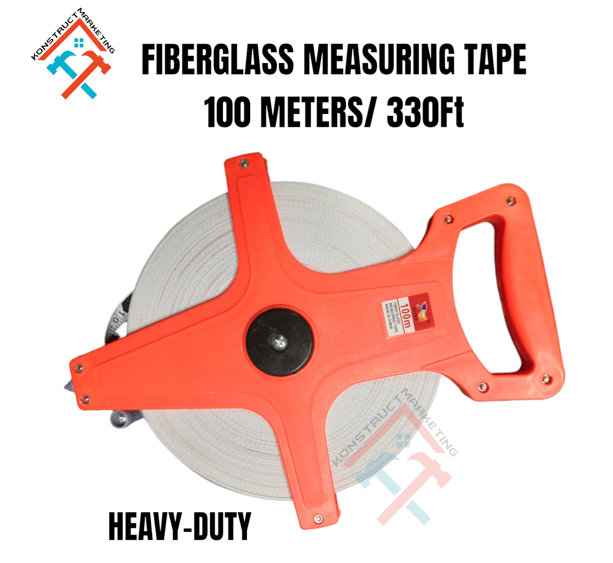 FIBERGLASS MEASURING TAPE 100 METERS HEAVY-DUTY | Lazada PH