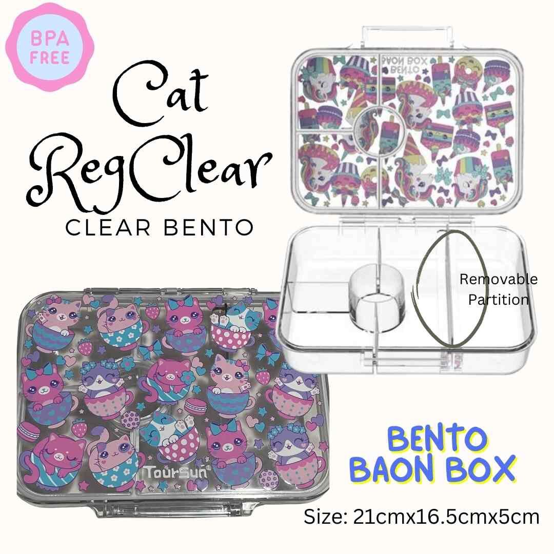 Bento Baon Box 4-6 Compartments Spillproof