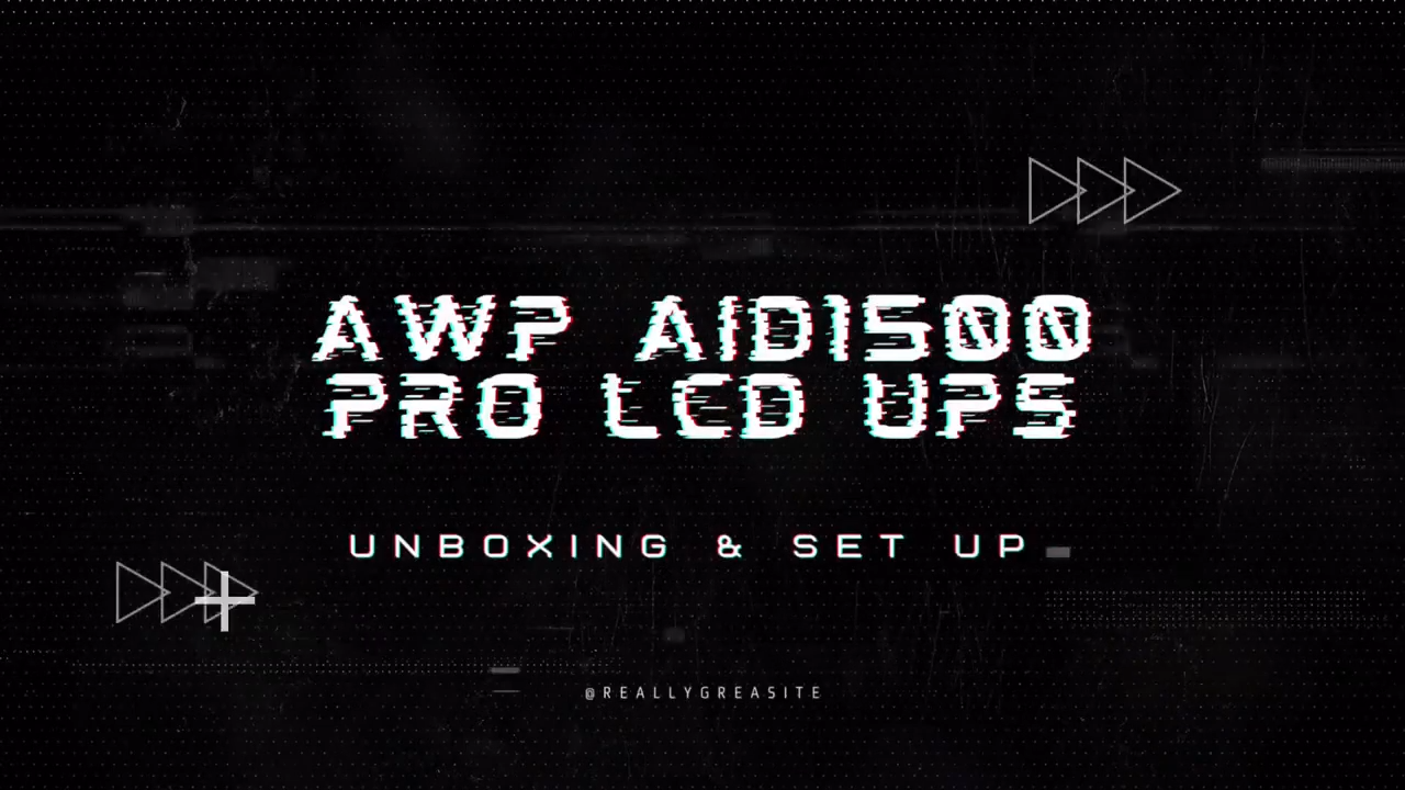 AWP AID1500 Pro LCD 900W-1500VA UPS with AVR Uninterruptible Power ...