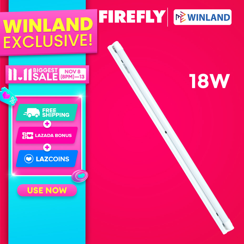 Firefly by Winland T8 Tube (Single-Ended) w/ LED Starter (18W / 100 ...