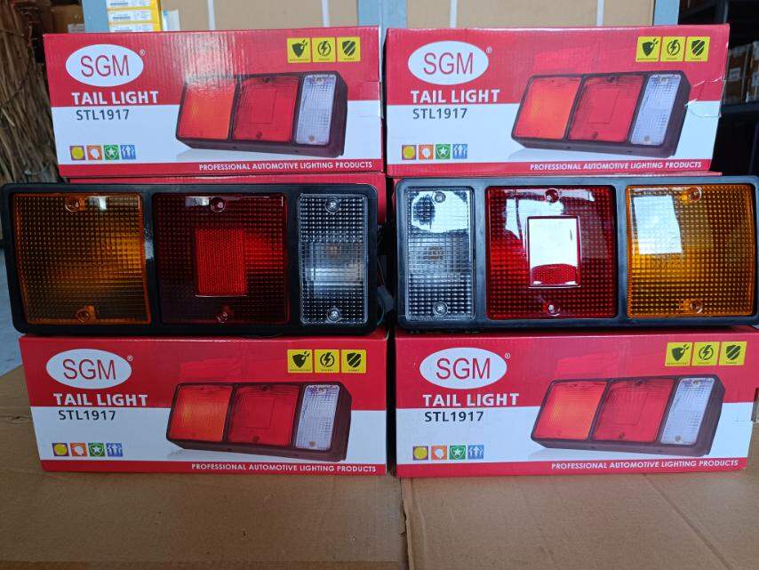 STL-1917 L/R TAIL LIGHT ASSEMBLY FUSO CANTER SGM BRAND (825/1set ...