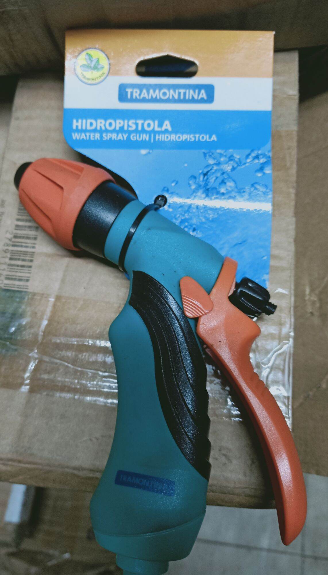 TRAMONTINA WATER SPRAY GUN WITH QUICK CONNECTORS SINGLE SPRAY HEAD ...