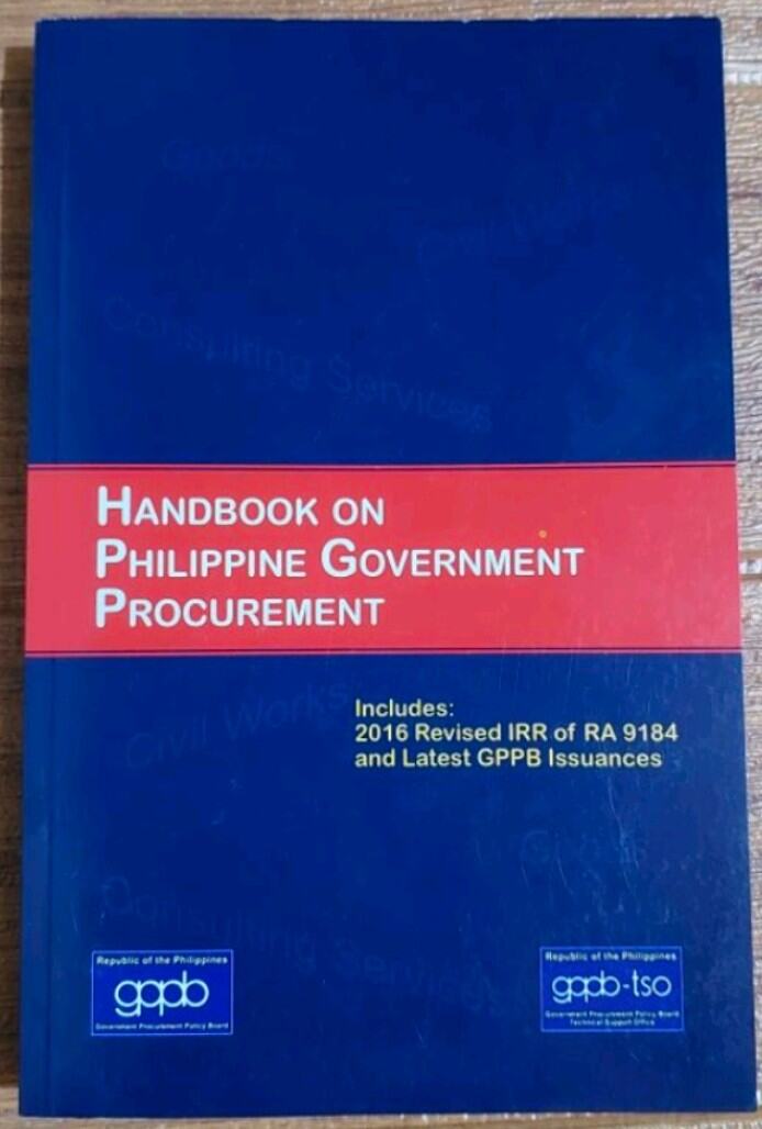 HANDBOOK ON PHILIPPINE GOVERNMENT PROCUREMENT | Lazada PH