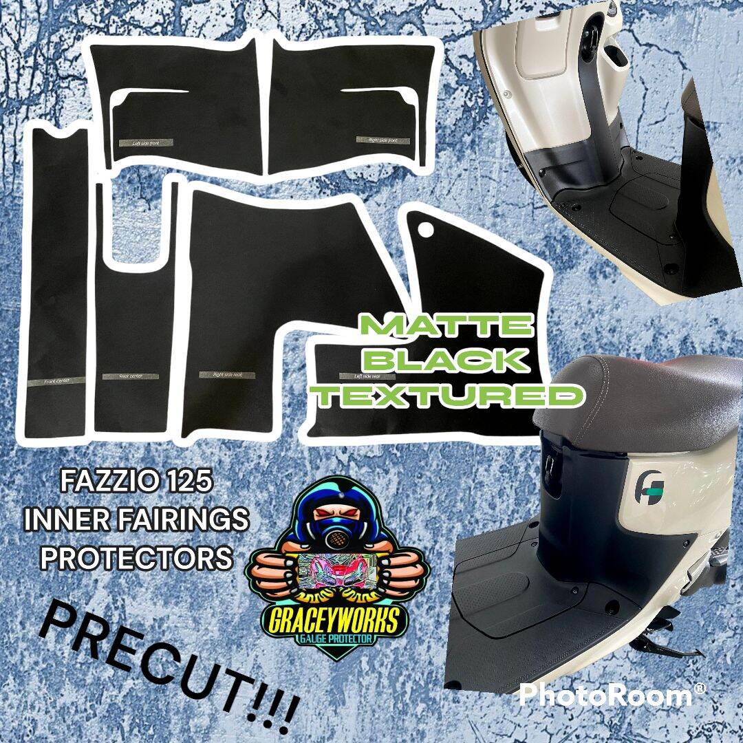 YAMAHA FAZZIO 125 INNER FAIRING PROTECTOR DECAL MACHINE CUT | Lazada PH