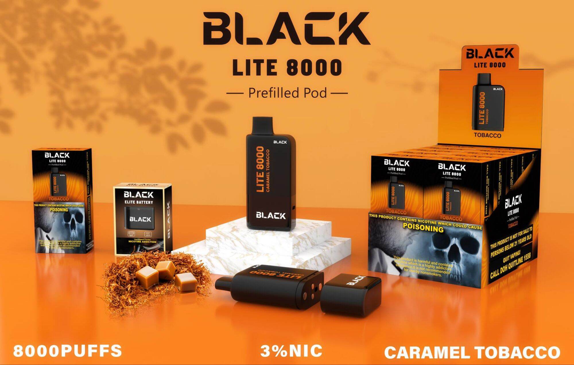 BLACK LITE 8000 PREFILLED ONLY | Lazada PH