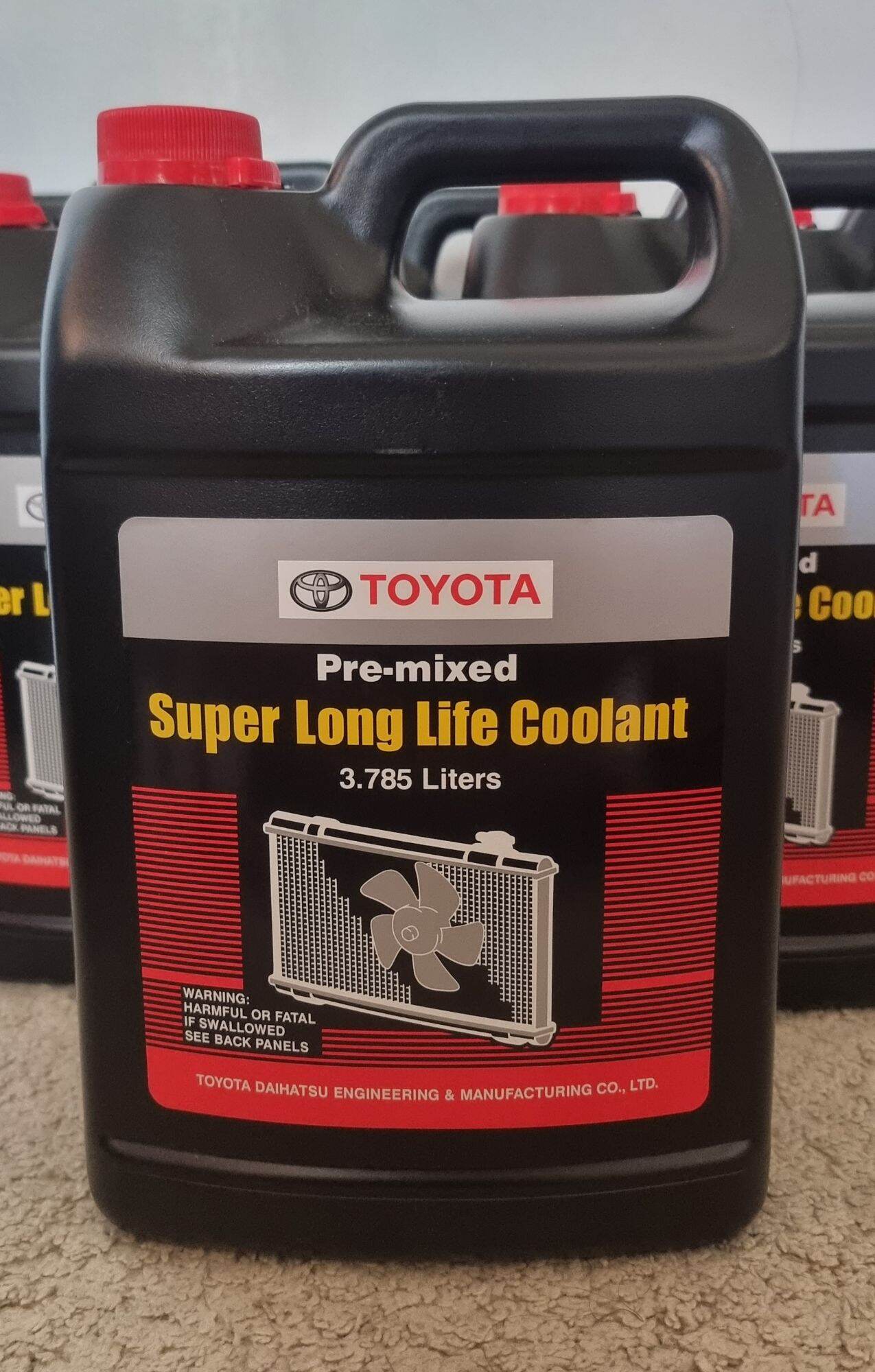 Toyota Pre-mixed Super Long Life Coolant 3.785L (Pink) | Lazada PH