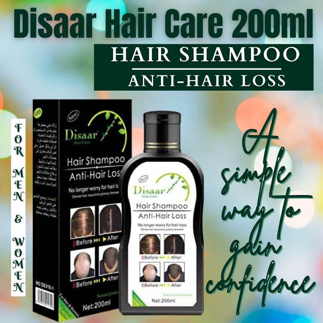 DISAAR ANTI-HAIRLOSS SHAMPOO 200ml (Dense Hair Issuance Greasy Farewell ...