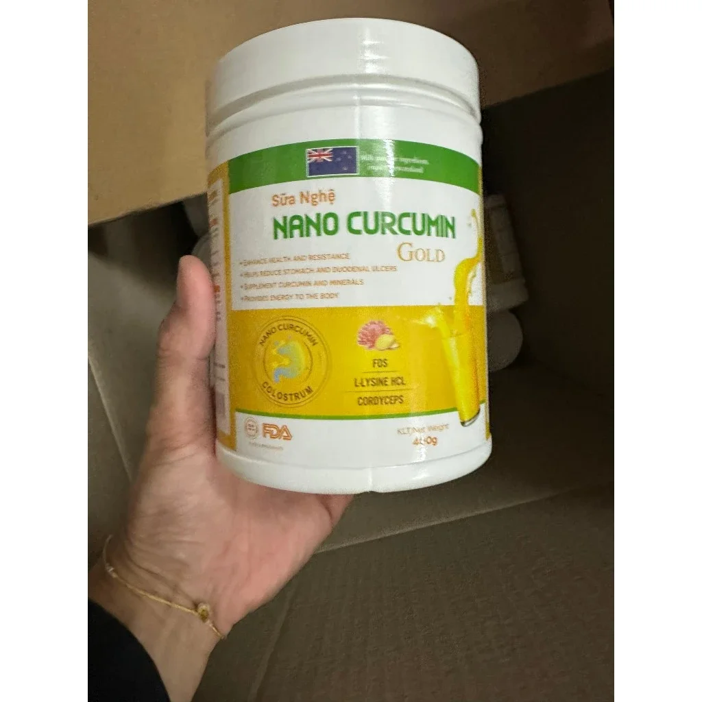 [New Version] Hera Nano Curcumin Milk Gold 400g Gastroesophegeal Reflux ...