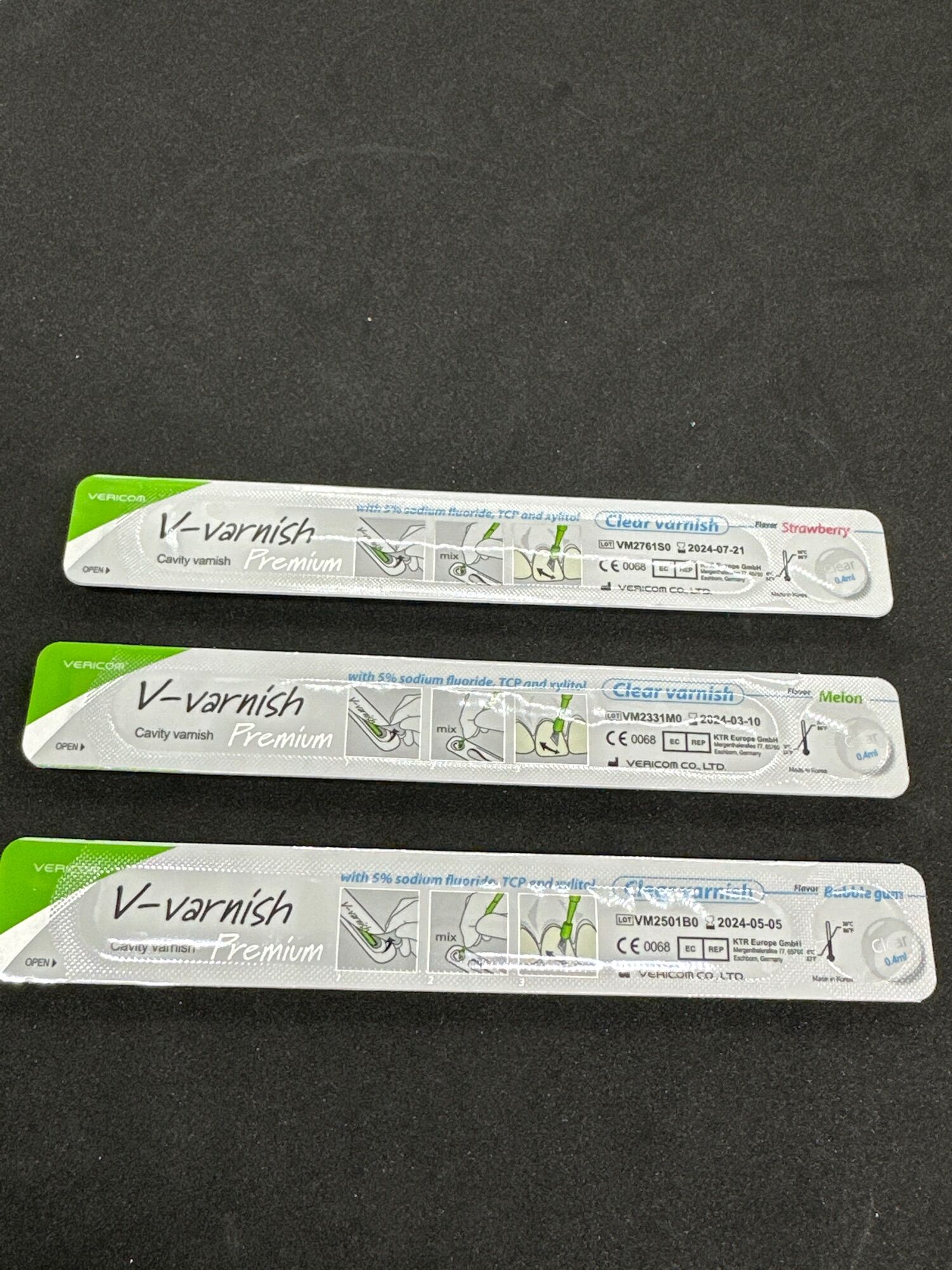 Fluoride Varnish Cavity Varnish V Varnish Premium Clear with TCP And ...