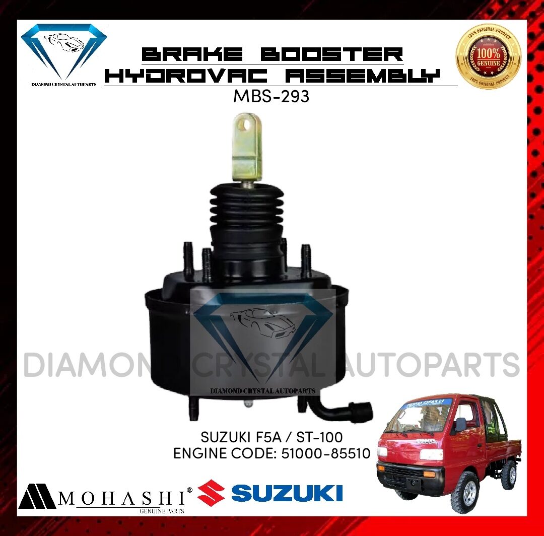 BRAKE BOOSTER HYDROVAC ASSEMBLY SUZUKI F5A / ST-100 ENGINE CODE: 51000 ...
