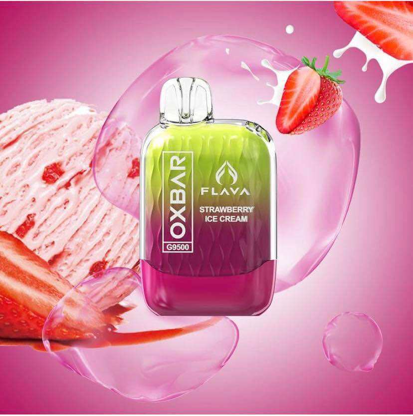 Flava Oxbar 9500 with Lanyard | Lazada PH