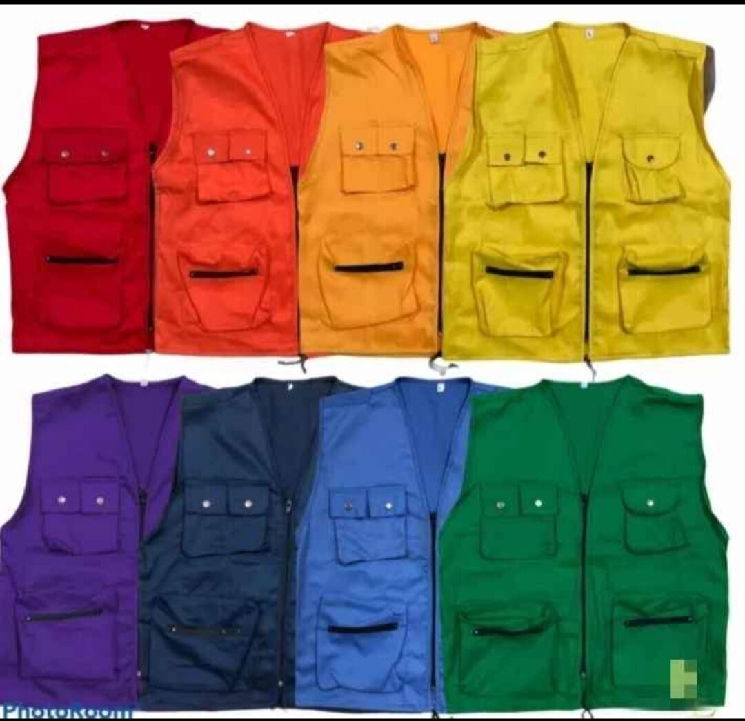 Chaleco Vest Full Pocket (Election Vest,Toda,Tanod,) Green,Blue, Black ...