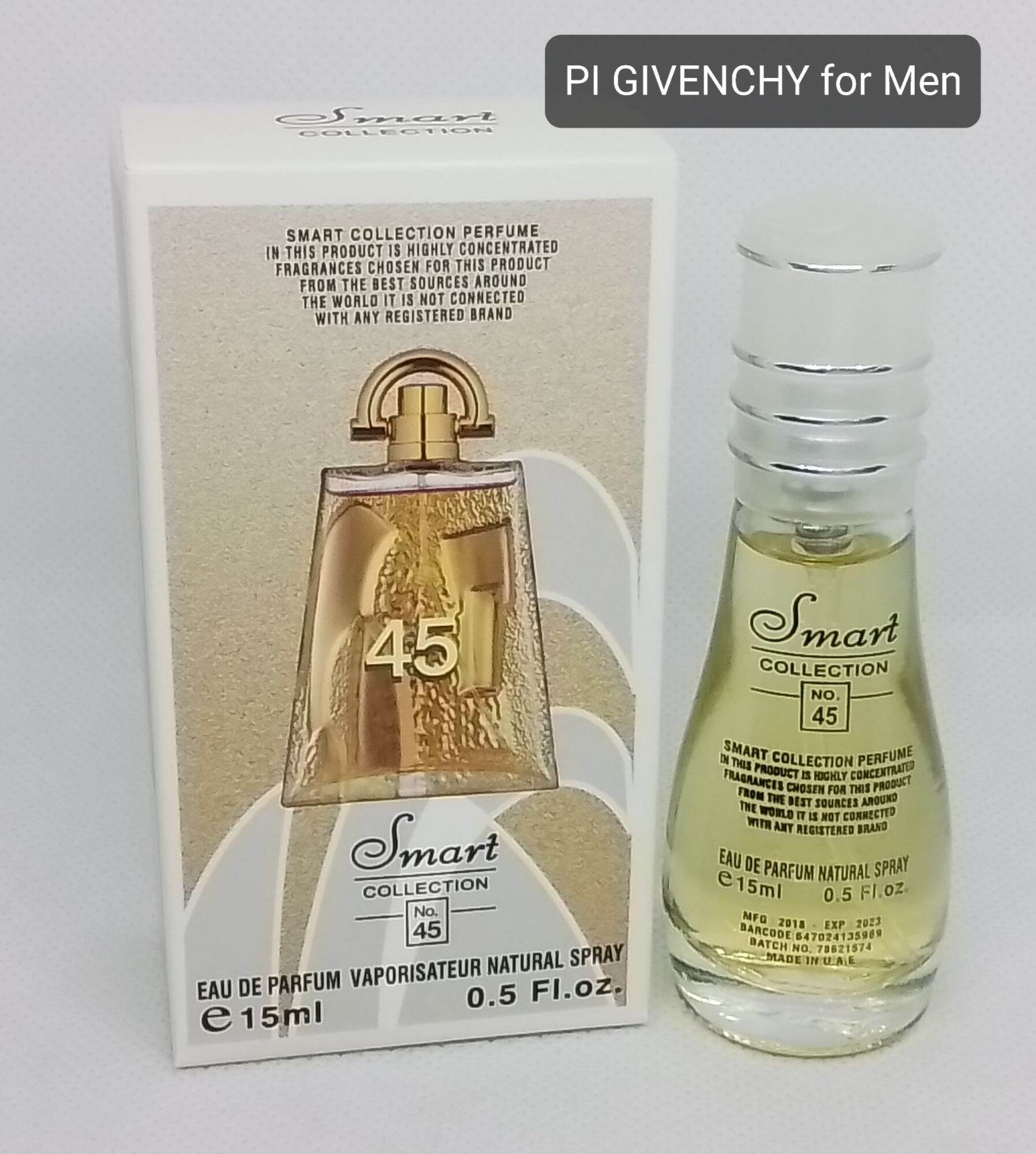 SMART COLLECTION PERFUME NO.45 FOR MEN 15 ML EDP | Lazada PH