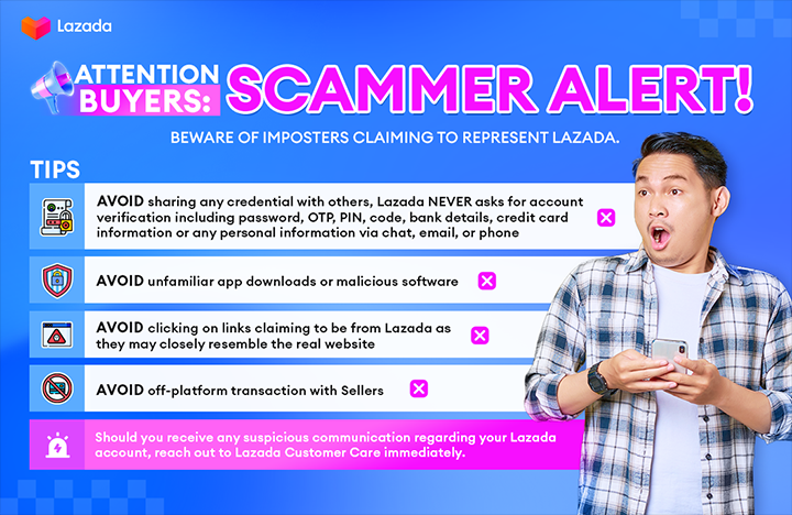 What are the official channels to find information on Lazada? | Lazada