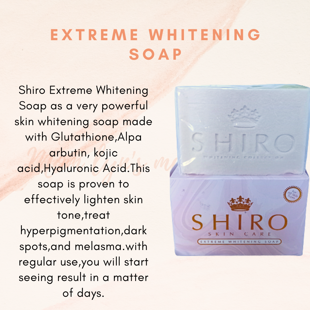 Shiro Extreme Whitening Soap | Lazada PH