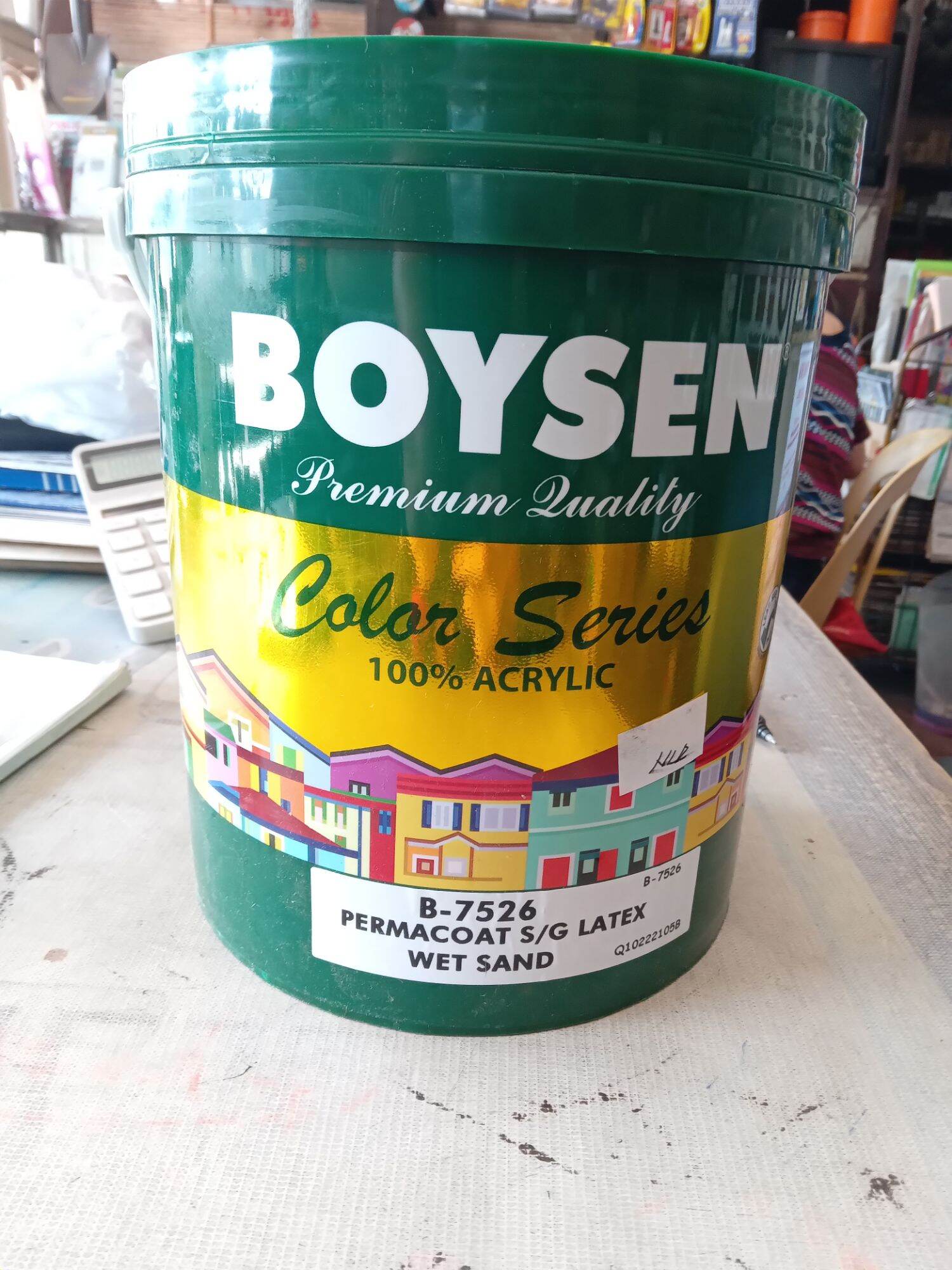 boysen semi gloss latex wet sand | Lazada PH