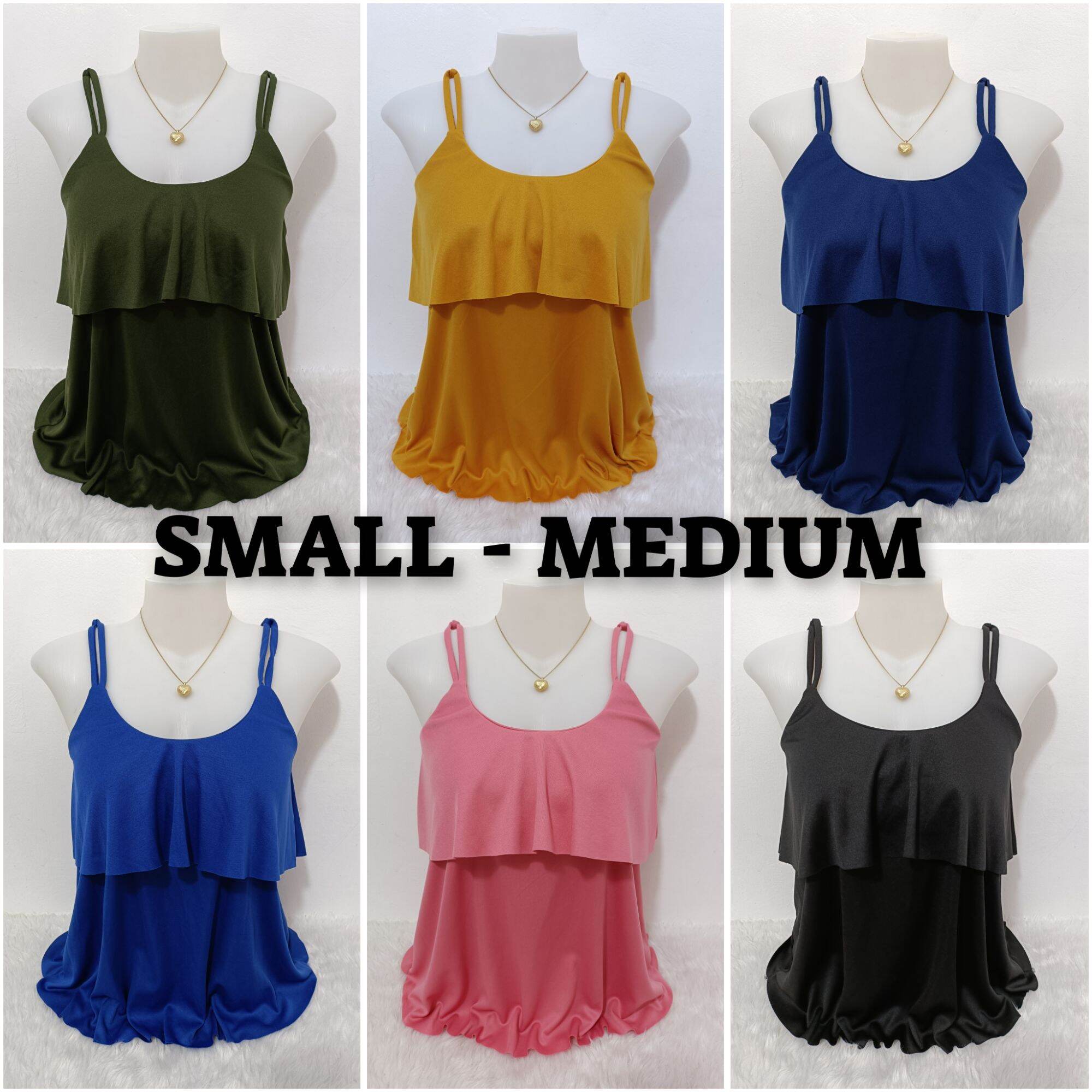 LAYER TOP ASSORTED COLORS SANDO SLEEVELESS | Lazada PH