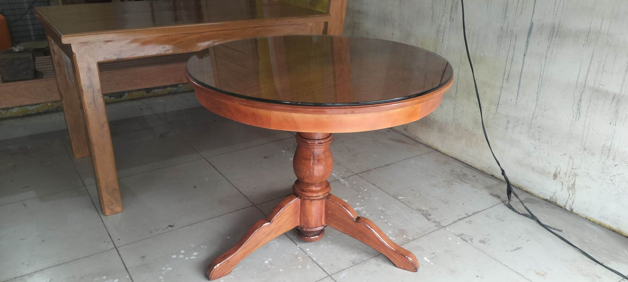 round table (narra wood) | Lazada PH
