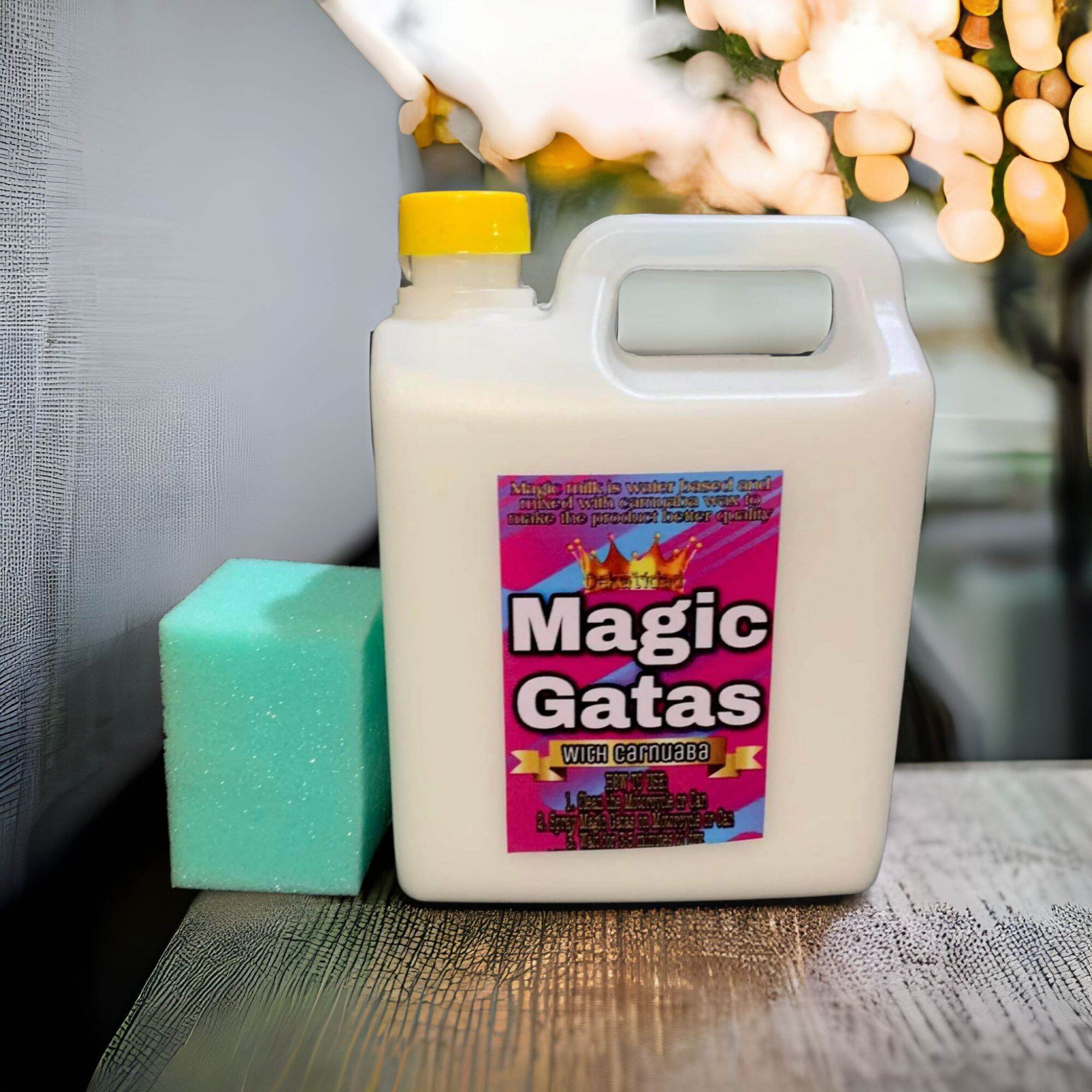 MAGIC GATAS 1LITER FREE MICRO FIBER CLOTH AND SPONGE SUPER EFFECTIVE magic-gatas-1liter-free-micro-fiber-cloth-and-sponge-super-effective