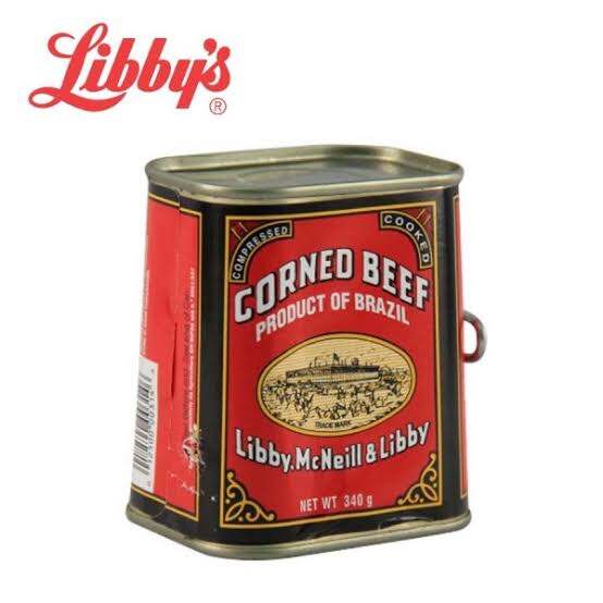 LIBBY's Corned Beef - Black Label Plain 340g | Lazada PH