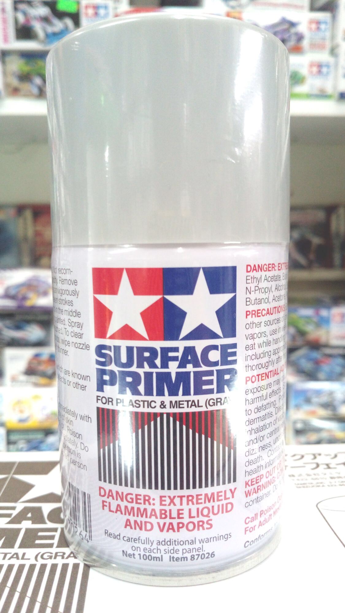 Tamiya Surface Primer Gray 100ml 87026 | Lazada PH