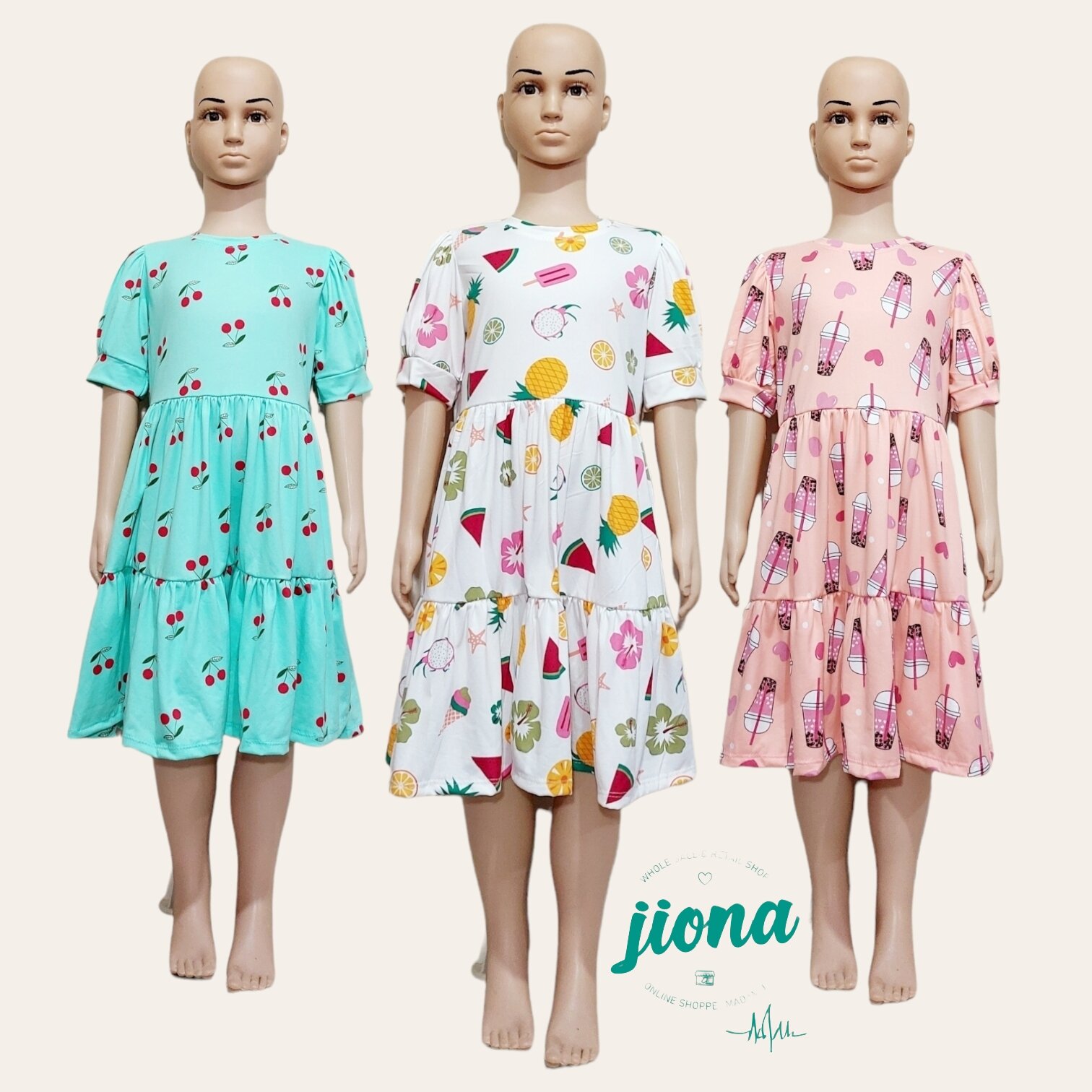 JIONA RTW's Puff Dress Kids Girls
