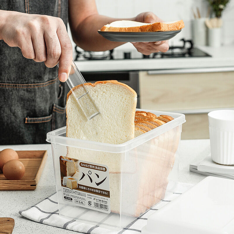 Bread Preservation Box Plastic Large Toast Storage Box | Lazada PH