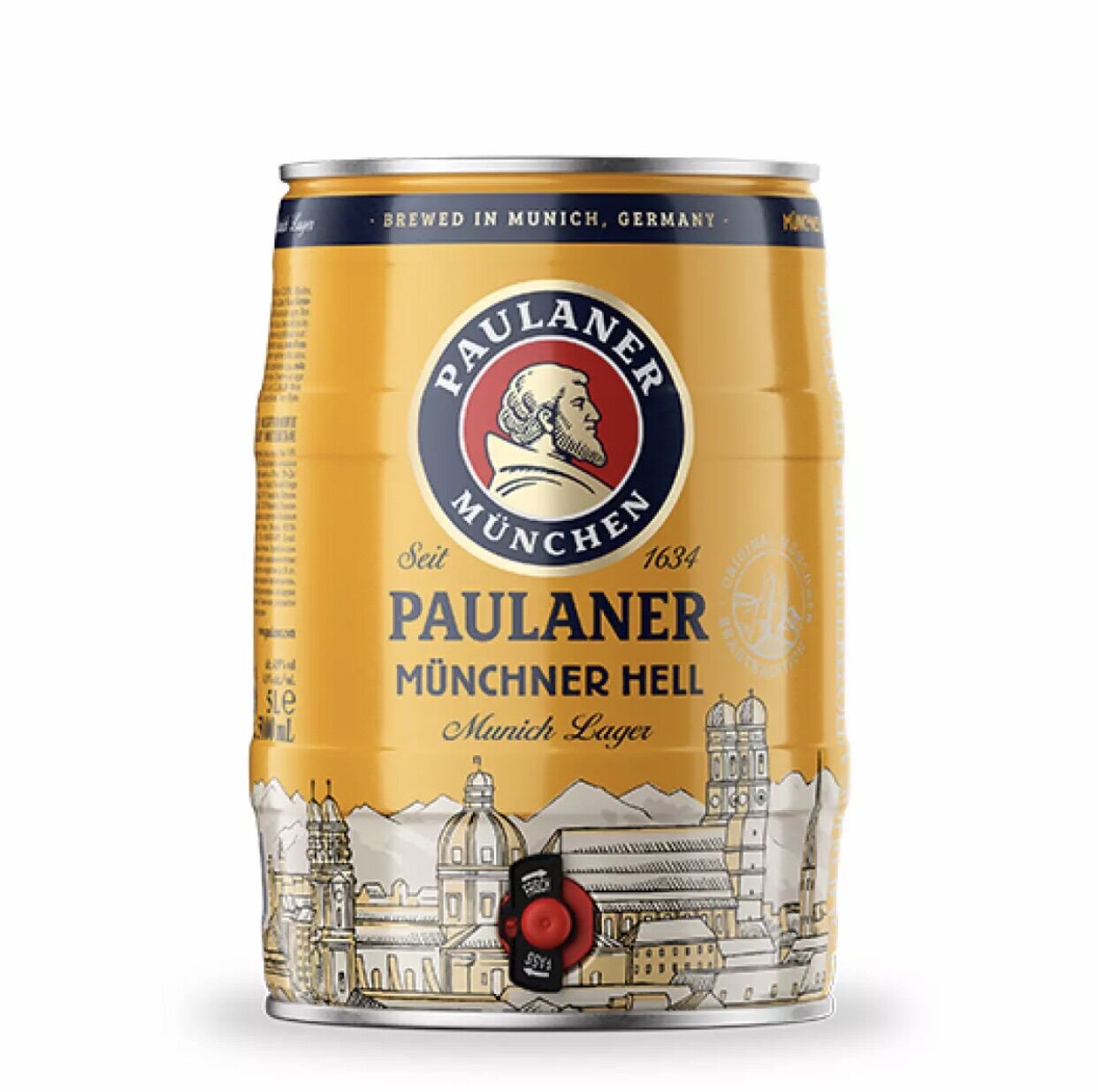 Paulaner Original Münchner Hell Beer 5L | Lazada PH