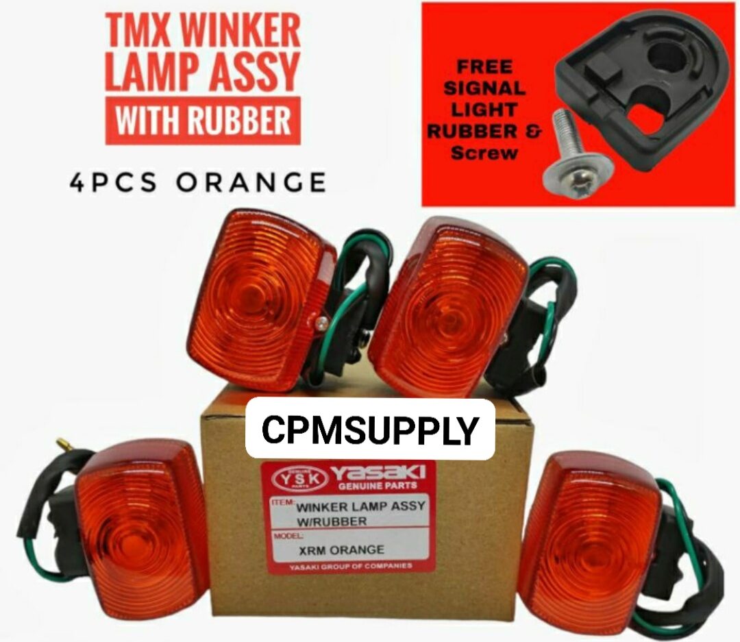 YSK Flasher Assembly TMX XRM with Rubber and Bolts | Lazada PH