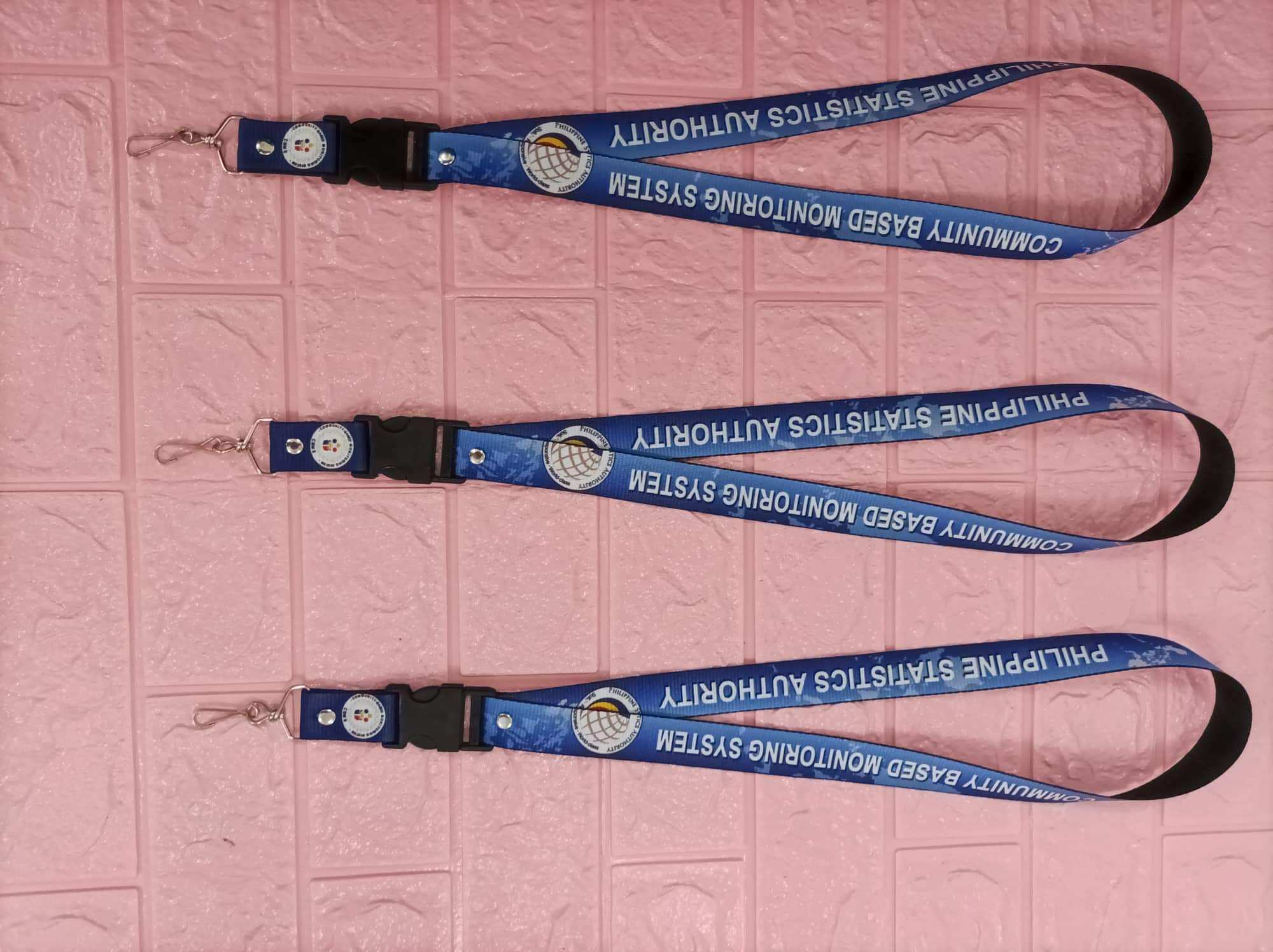 Customized PSA-CBMS(royal blue) Id lace Lanyard Id sling | Lazada PH