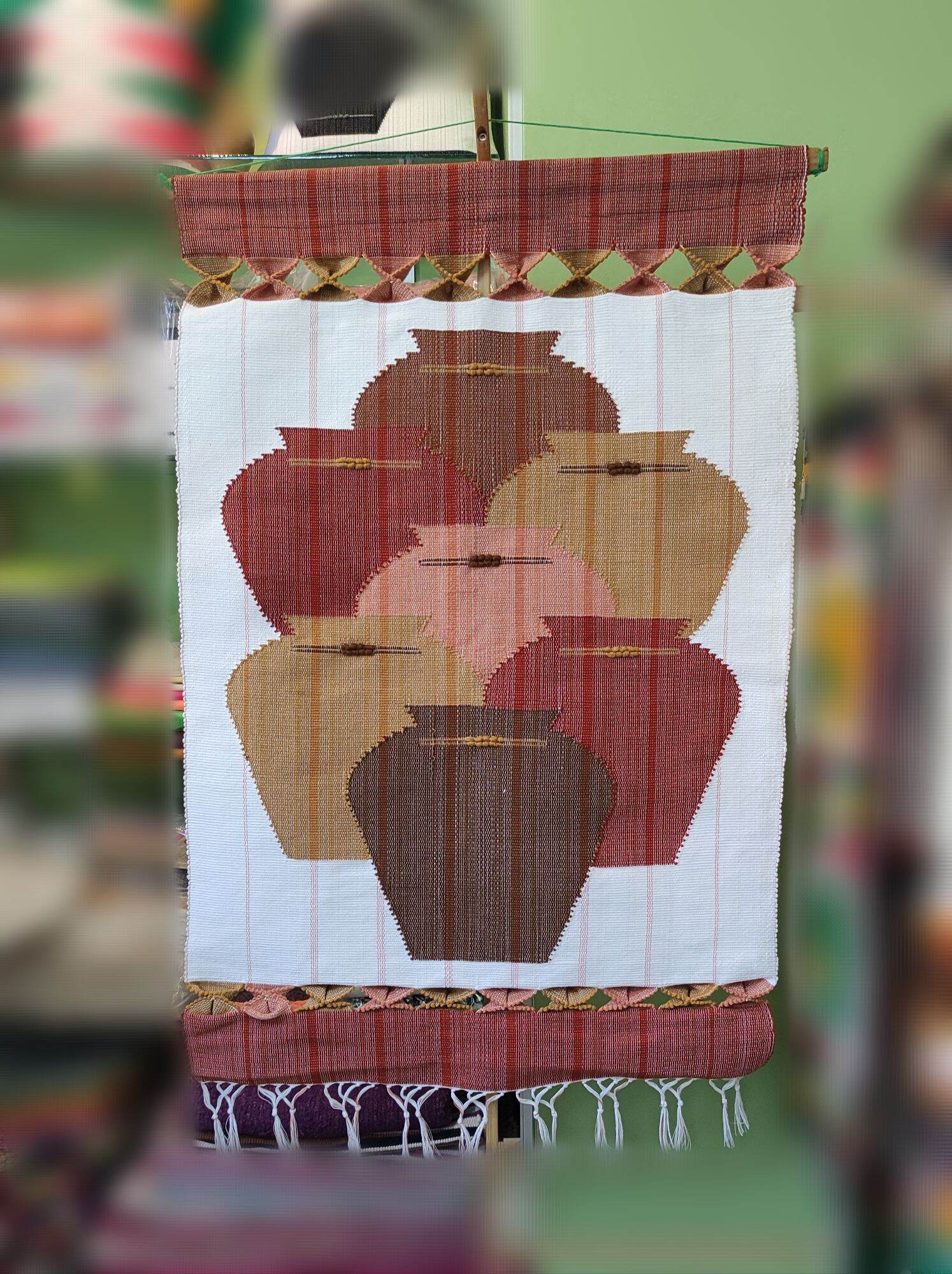 24" | Cordilleran-Baguio Wall Decor/Wall Hanging,(Abel) Handwoven ...