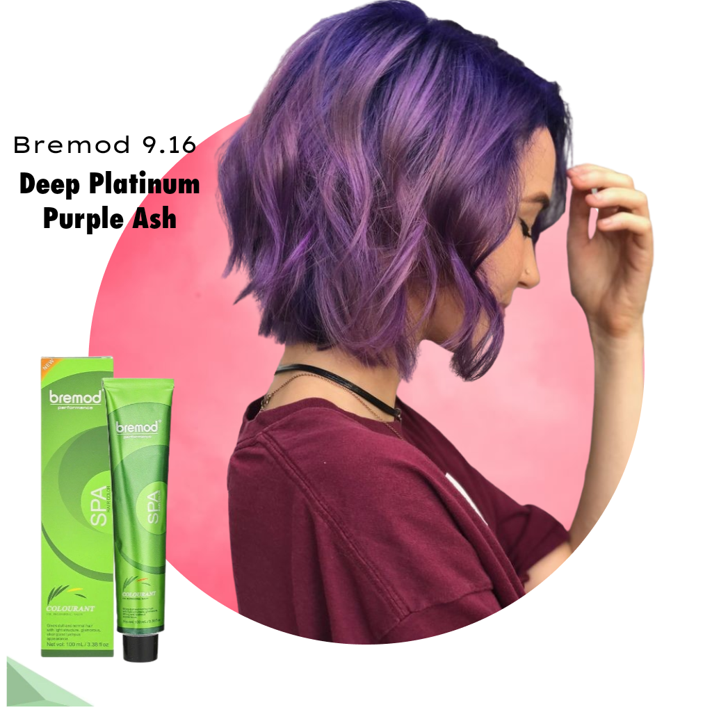 Bremod 9.16 Hair Color - Deep Platinum Purple Ash | Lazada PH