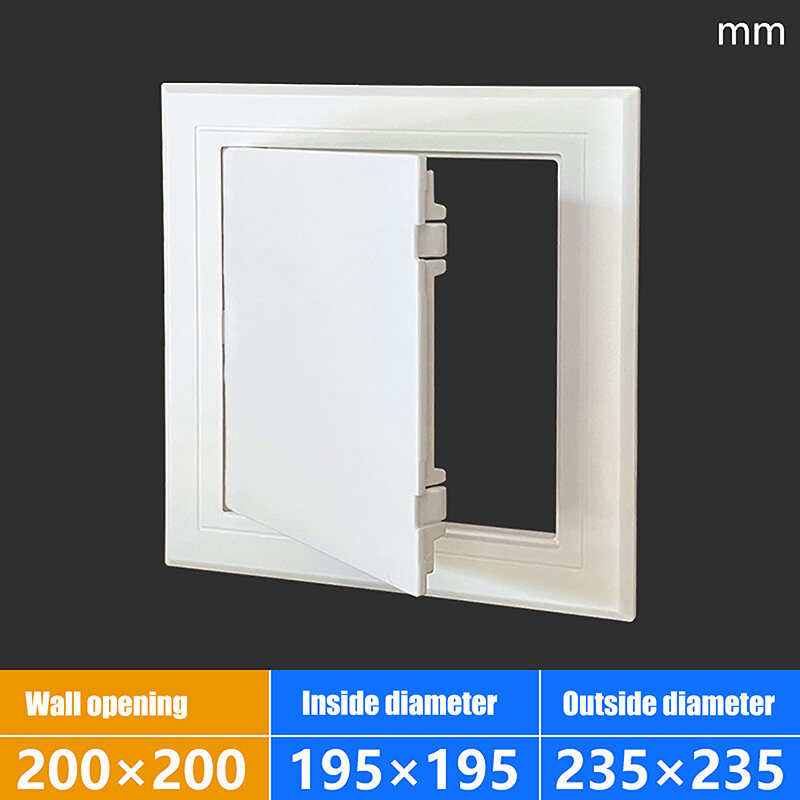 1pc Access Panel Inspection Hole PVC Access Doors Wall Ceiling White ...