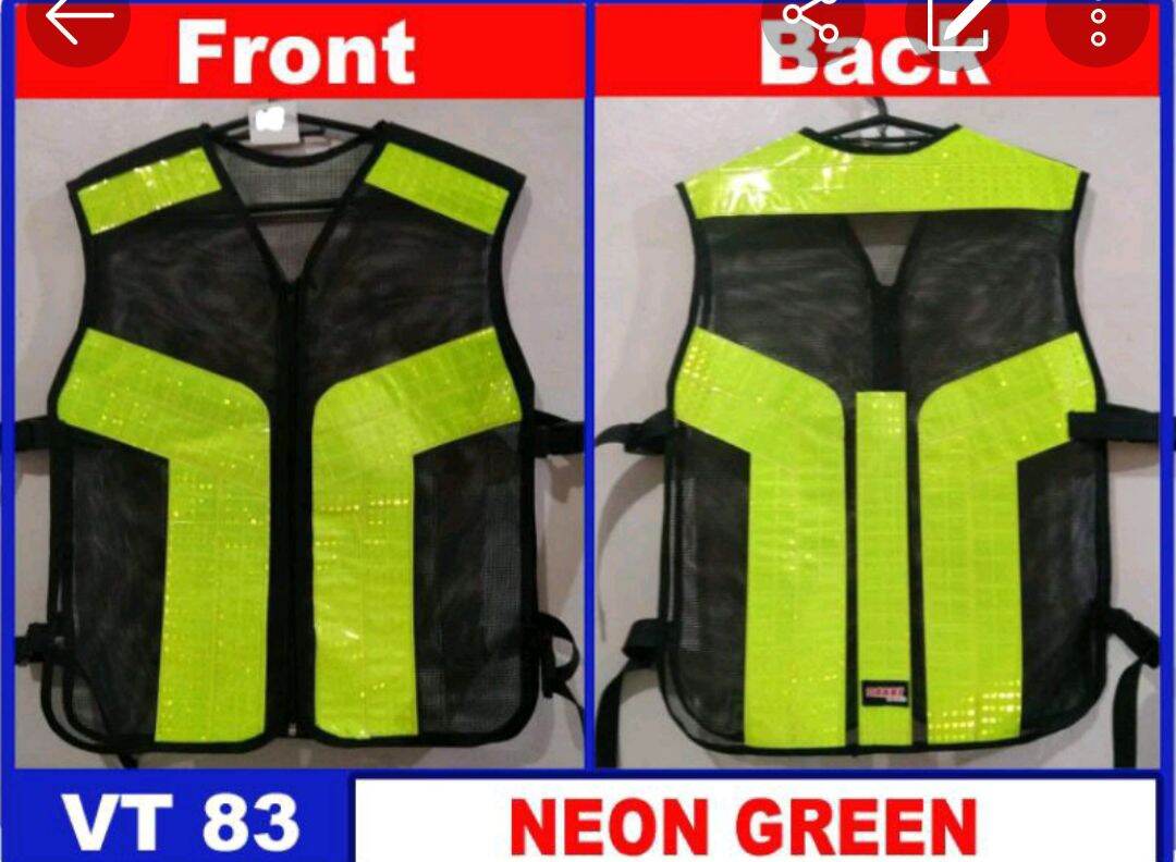 dakkisport reflectorized riders vest police design | Lazada PH