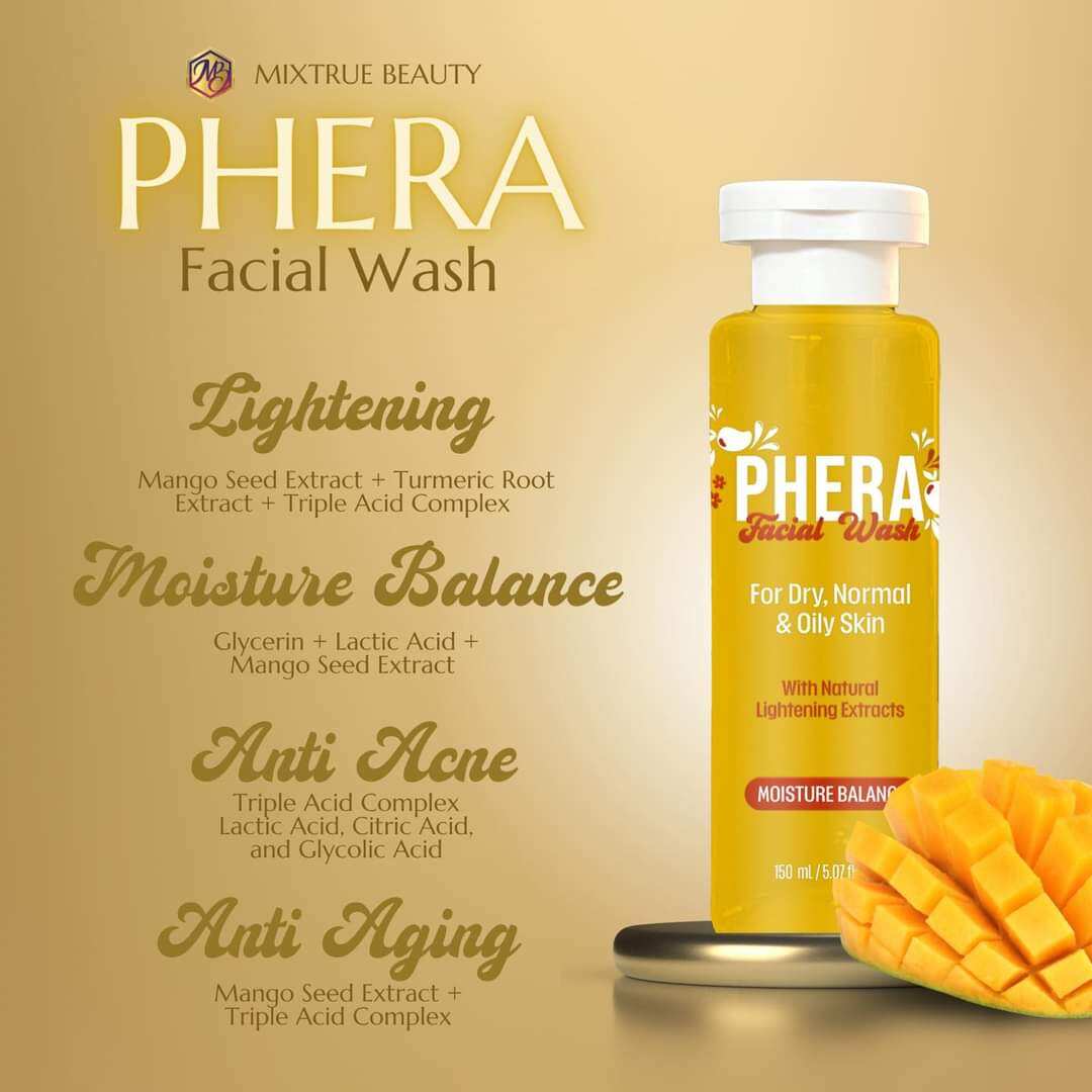PHERA Herbal Facial Wash (150ML) | Lazada PH