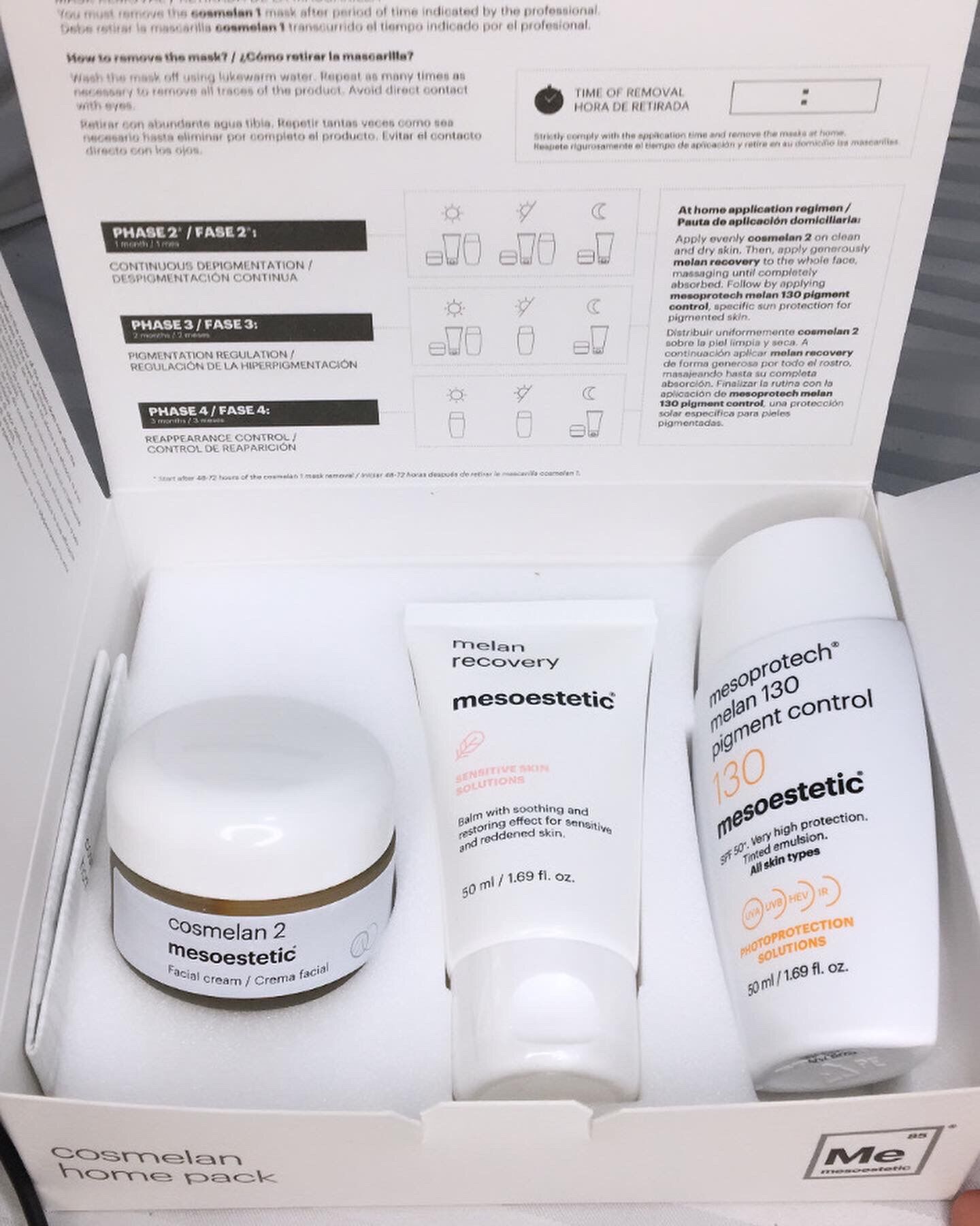 Cosmelan Homecare kit - Melasma and hyperpigmentation treatment | Lazada PH