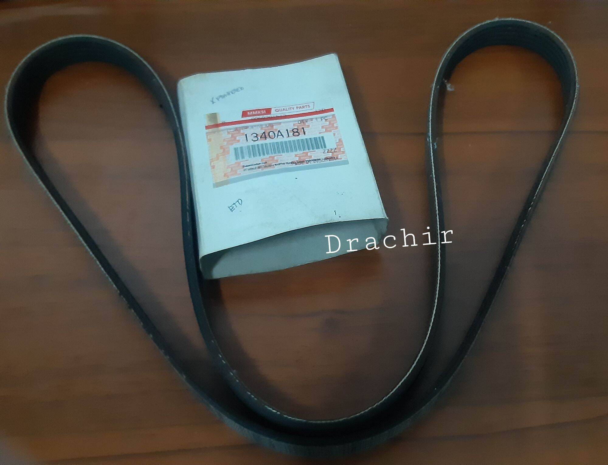 Genuine Mitsubishi Xpander Serpintine drivebelt Part no.1340A181 (5PK ...