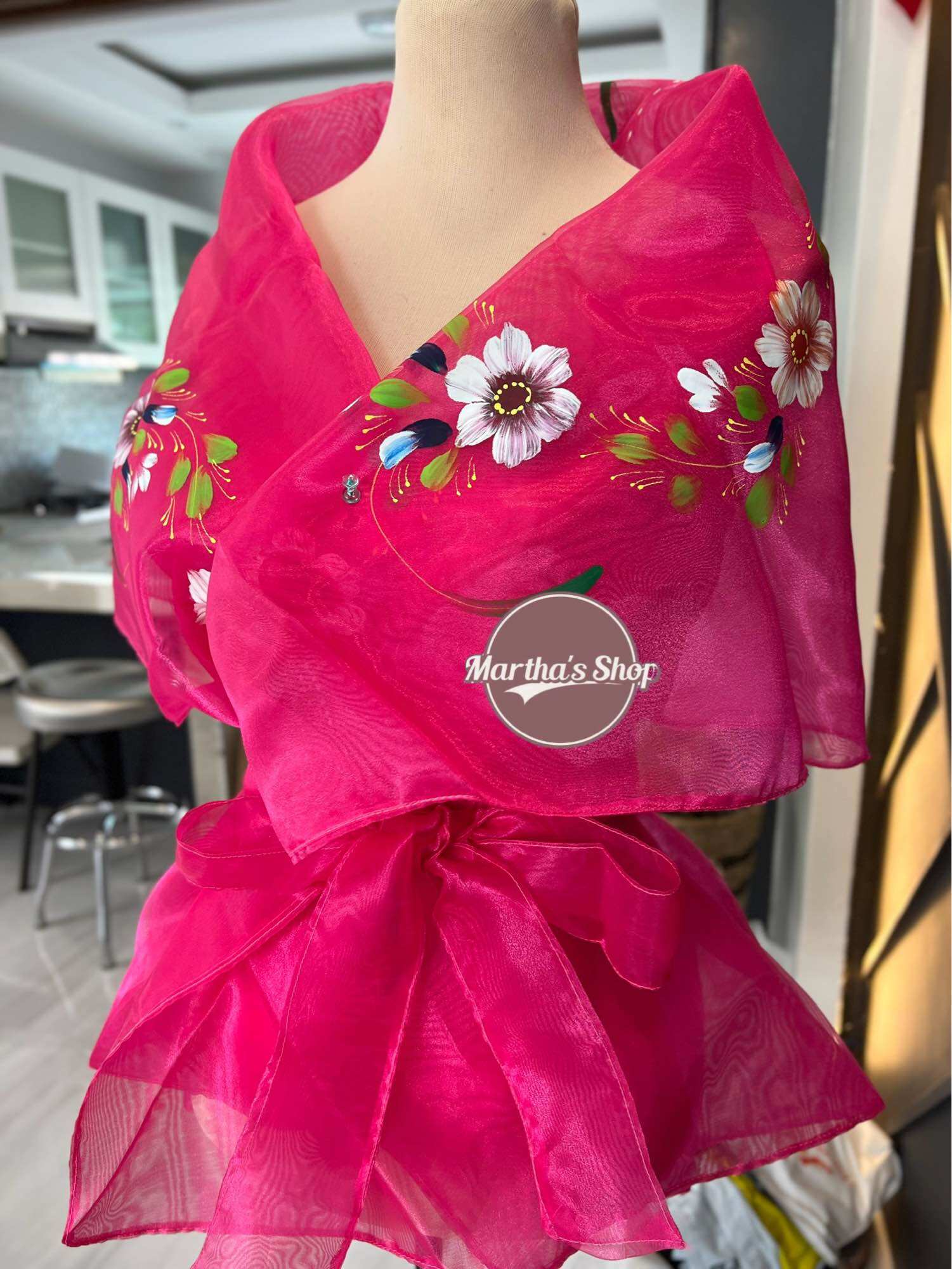 Filipiniana Wrap Around Alampay | Lazada PH