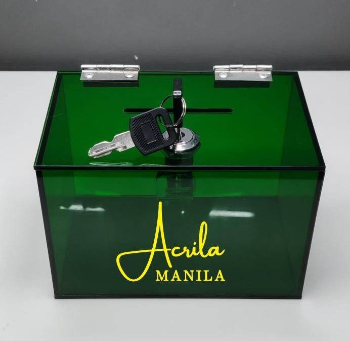 Acrylic Tip Box with Personalized Logo | Lazada PH