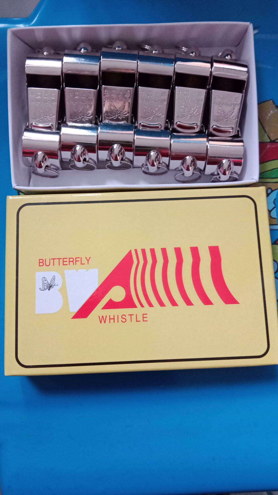 Butterfly Whistle Silver For Security Guard(Pito) | Lazada PH