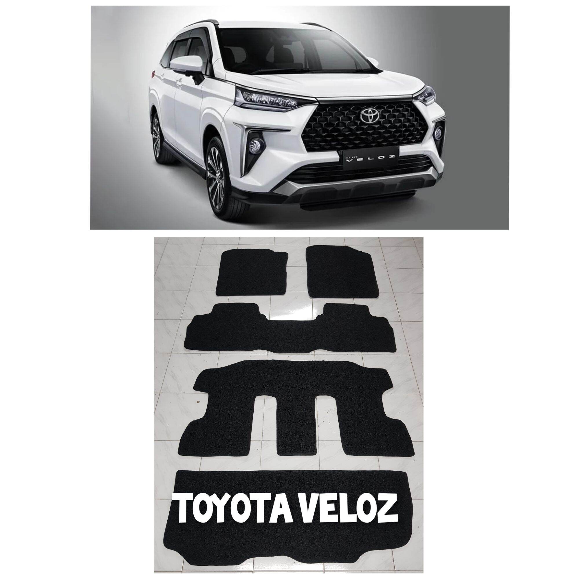 Toyota Veloz Nomad rubber car mat Veloz Custom Fit Rubber Spaghetti ...