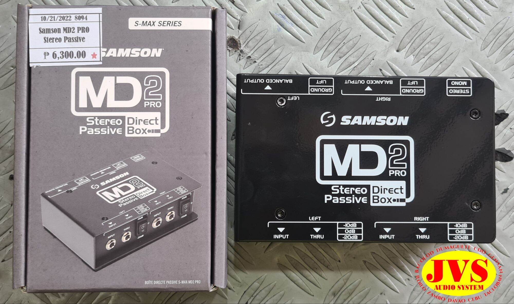 Samson MD2 Pro Stereo Passive Direct Box | Lazada PH