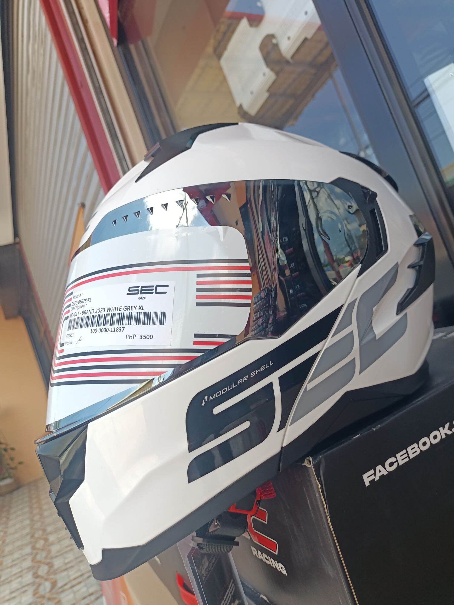 SEC-REVOLT V3 W/Free Koby Helmet Disinfectant and freebies 🔥🔥🔥 | Lazada PH