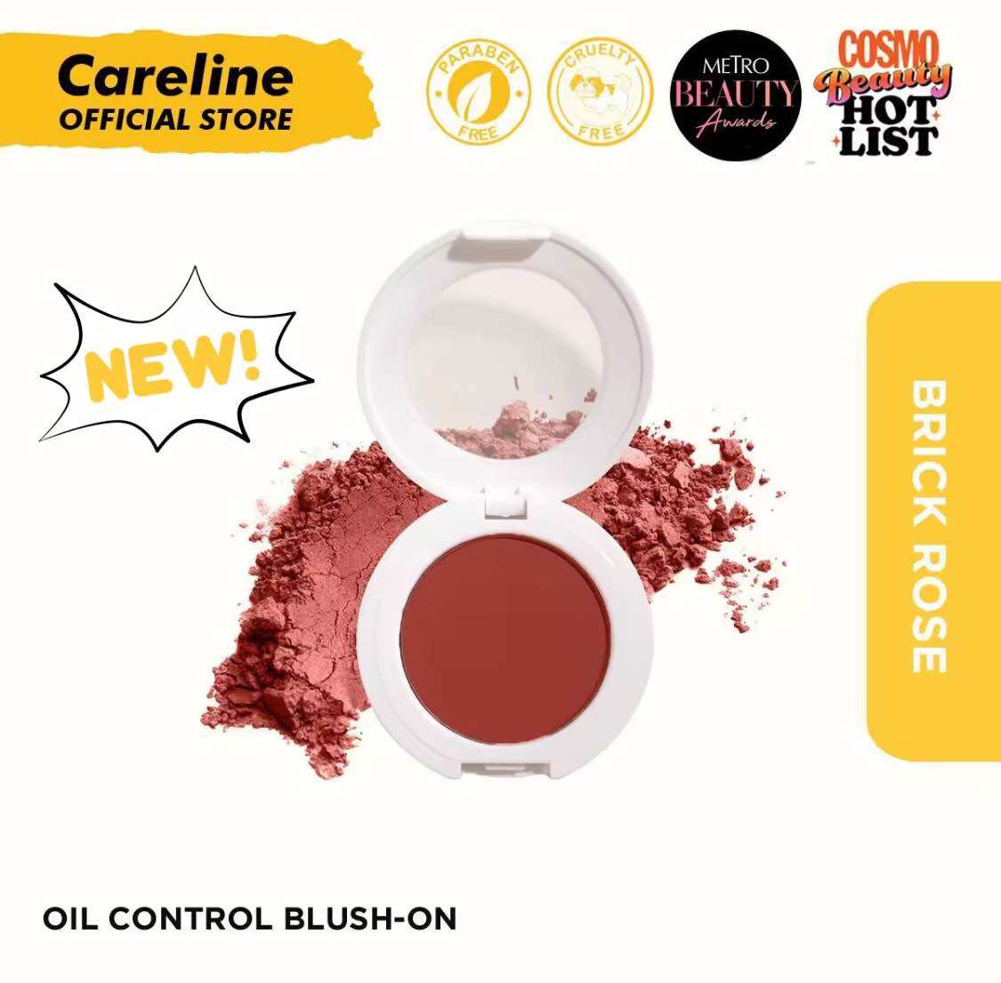 CARELINE OIL CONTROL BLUSH ON PROMO SALE | Lazada