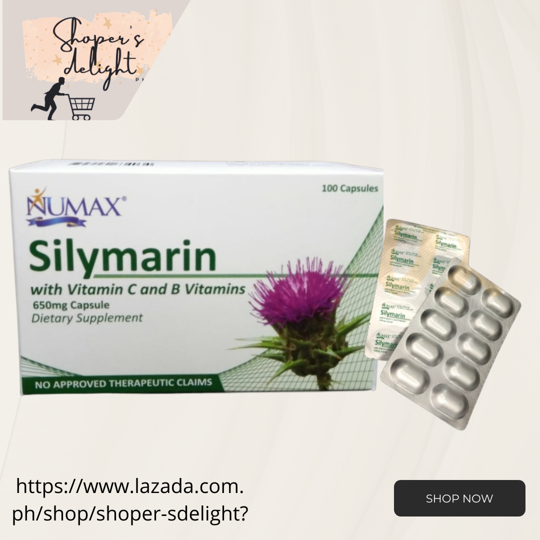 SILYMARIN WITH VITAMIN C AND B 650MG CAPSULE | Lazada PH