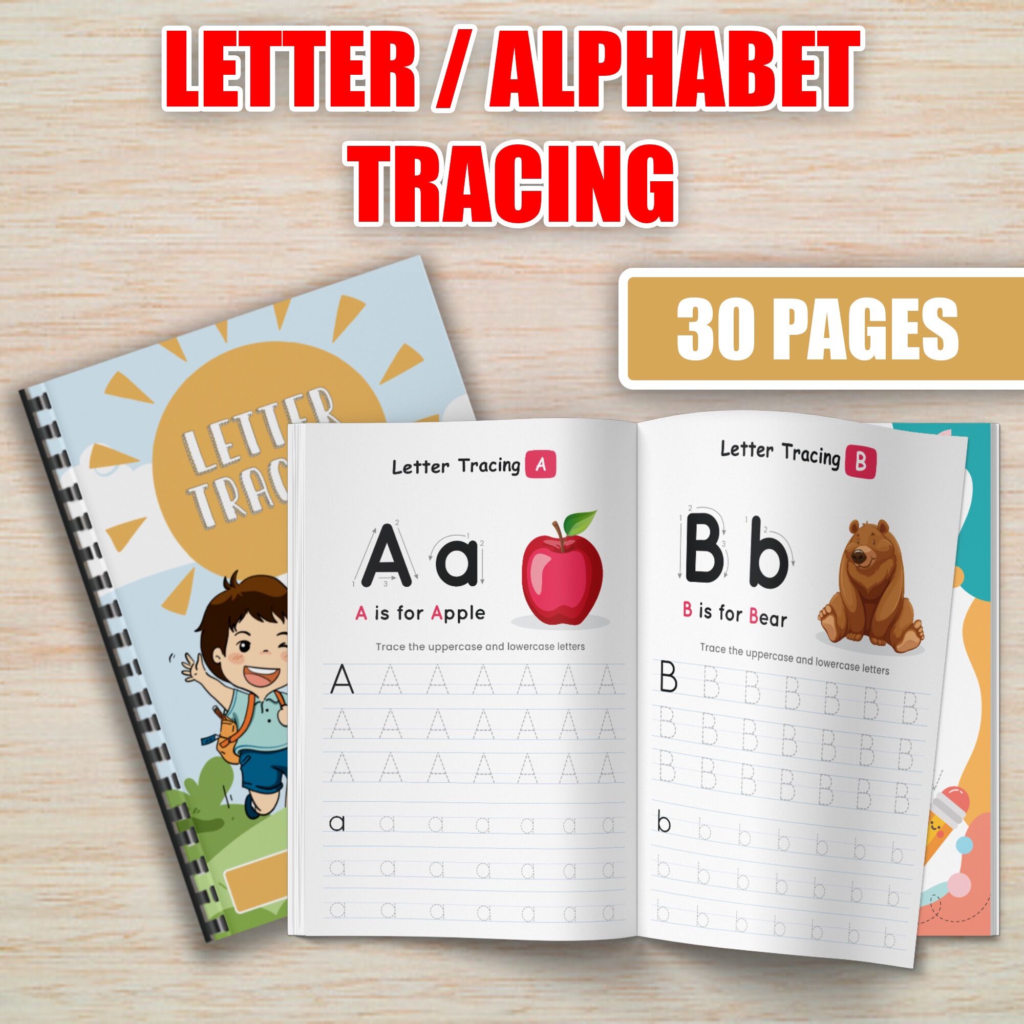 LETTER / ALPHABET TRACING WORKSHEETS | Lazada PH