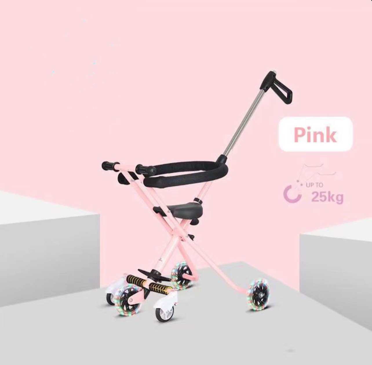 Foldable Portable Five Wheels Baby Stroller Foldable Lightweight Baby ...