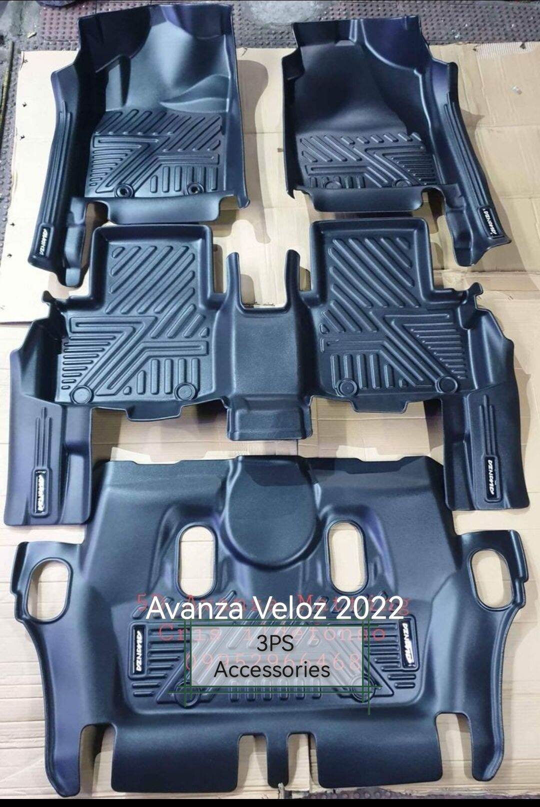 AVANZA VELOZ /AVANZA 2022 5D DEEP DISH MATTING 3ROWS | Lazada PH