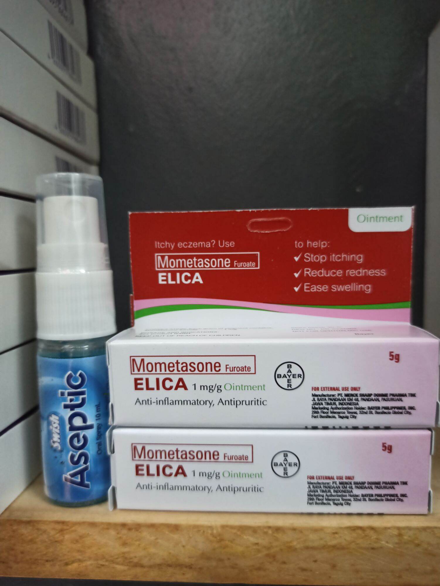 Elica Ointment 5g Aug 28 2023 Buy1take1! free swish aseptic spray | Lazada PH