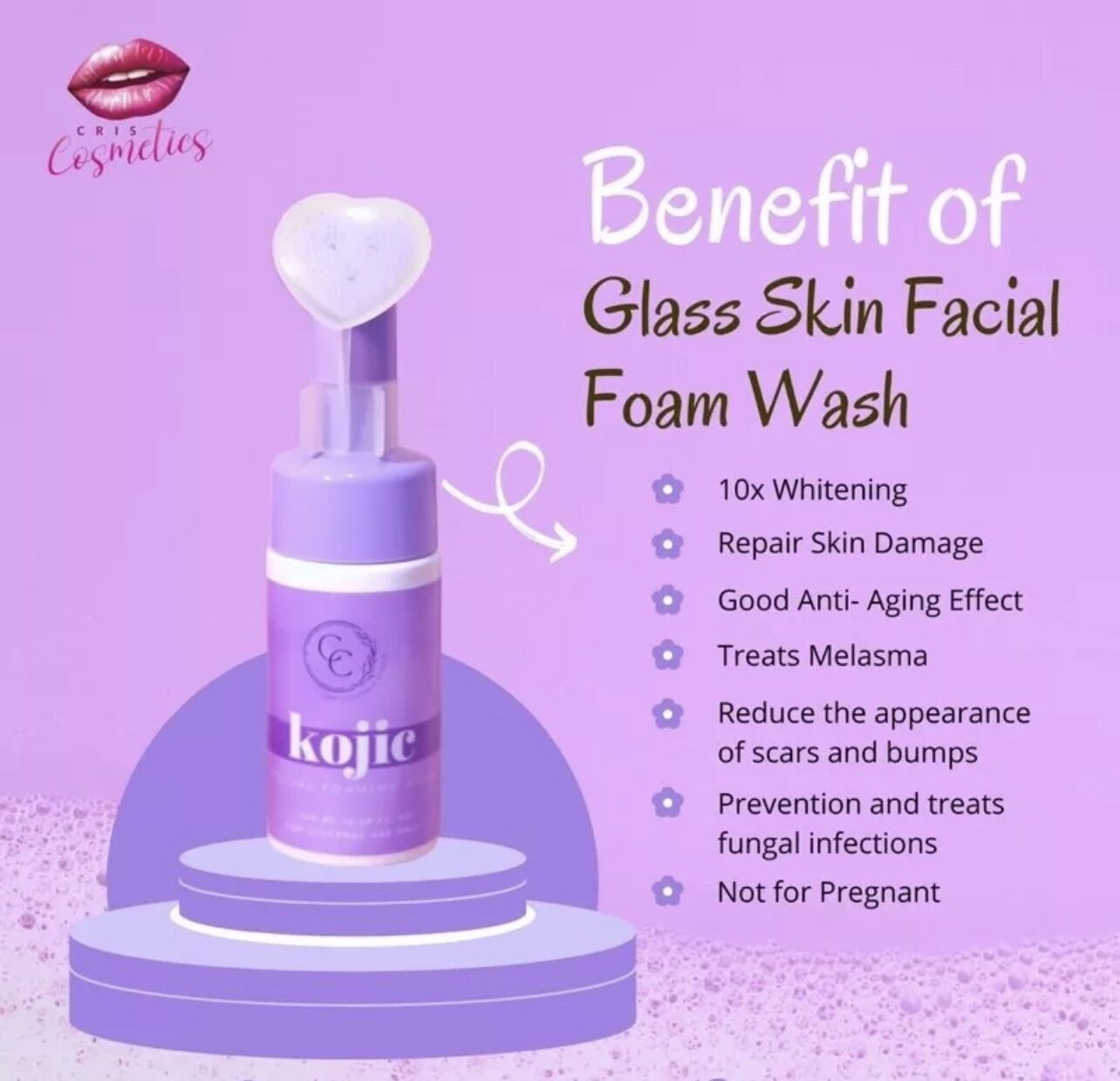 Facial Wash, Serum and Australian Mask by Cris Cosmetics | Lazada PH